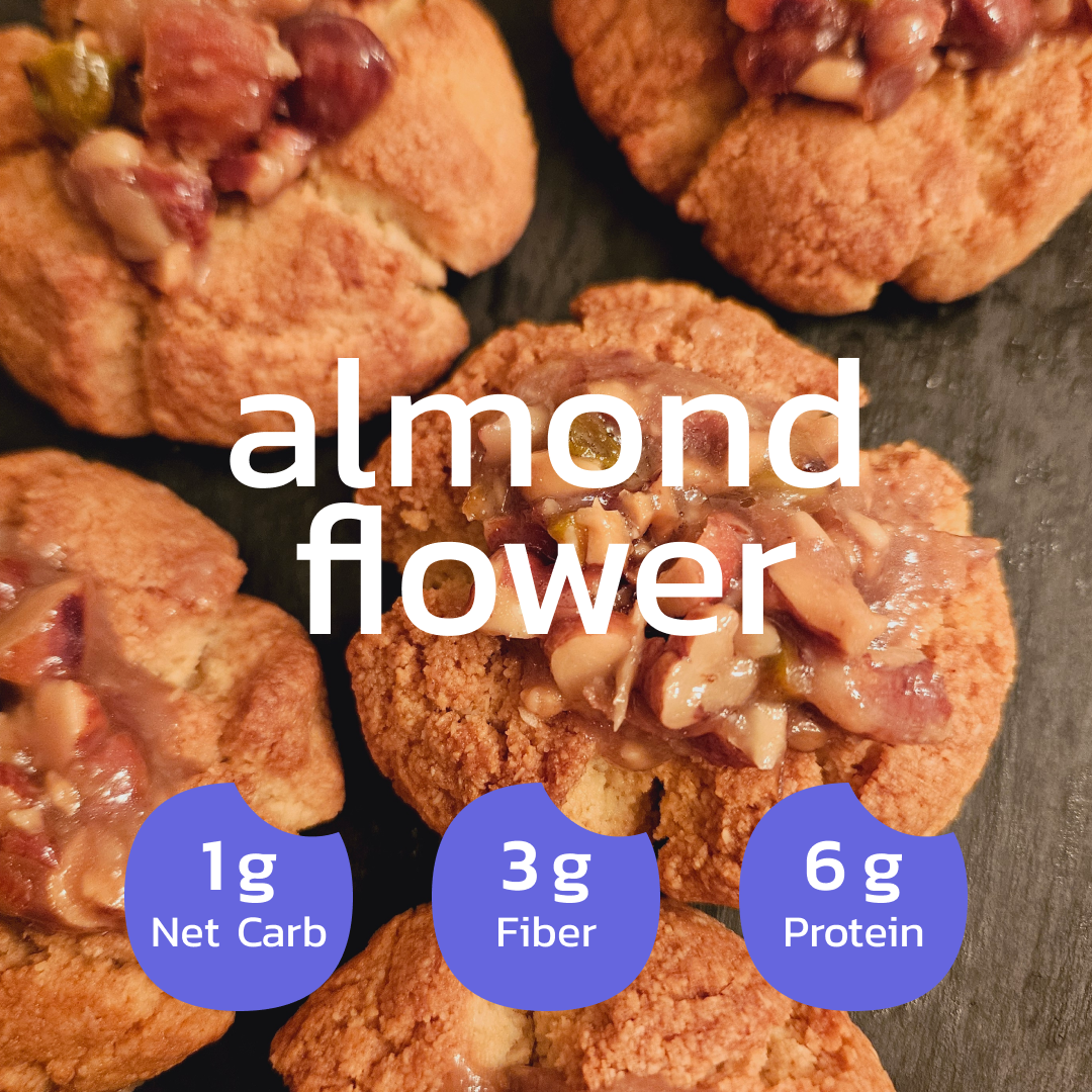 KETO Almond FLOWER Homemade Cookies - Low-Carb, Sugar-Free & Gluten-Fr ...